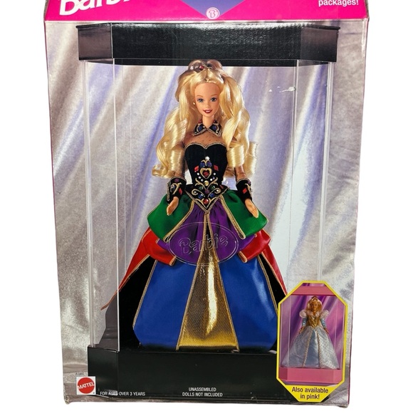 Mattel | Toys | Mattel Barbie Doll Display Case In Black Vintage 997 ...